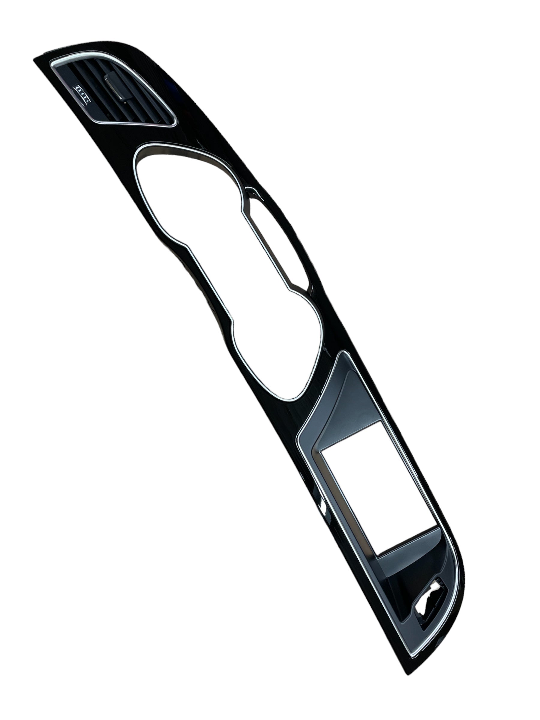 Genuine Piano Black Instrument Panel Cluster Surround Trim | B8.5 A4 ...