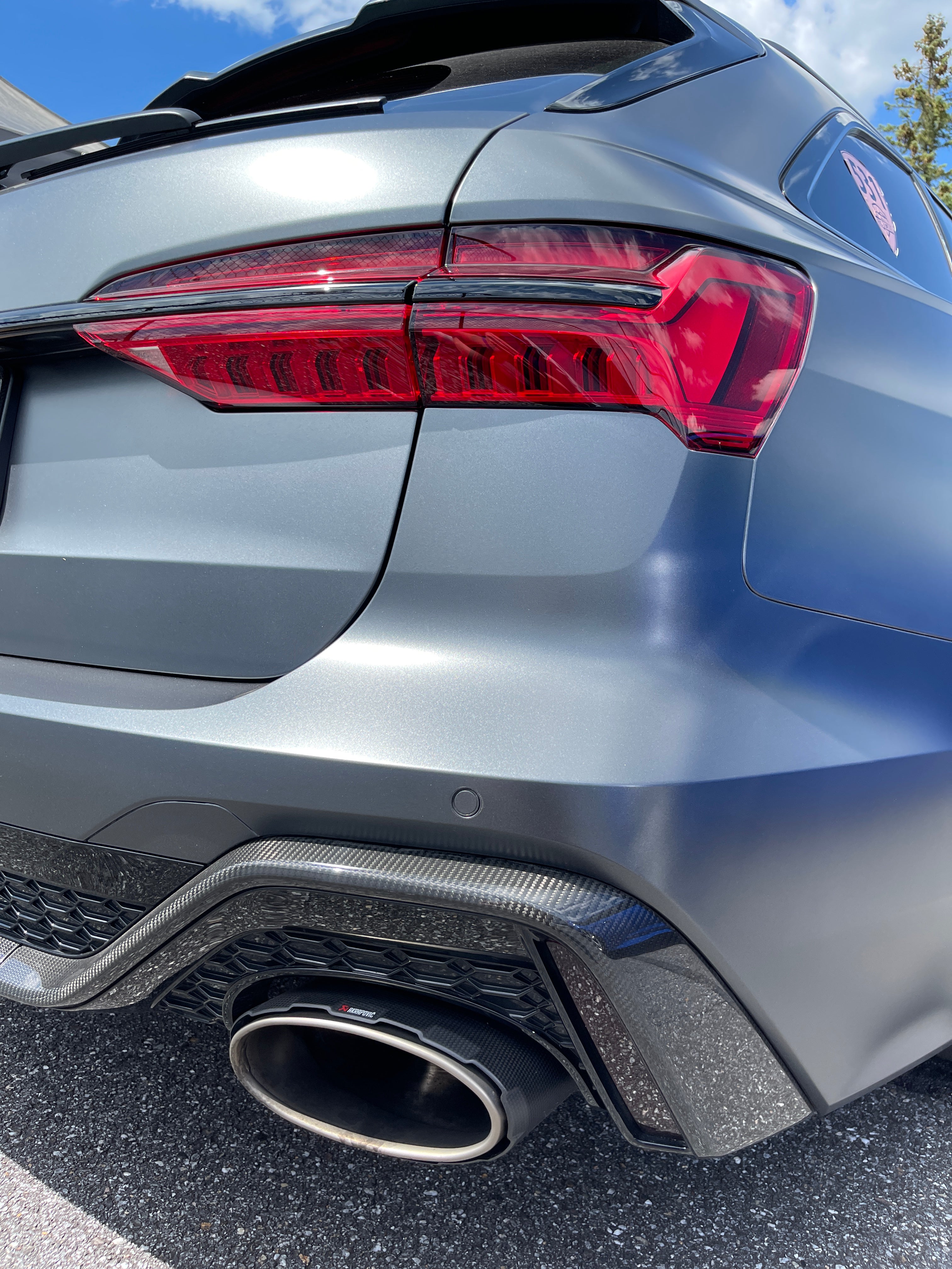 Genuine Carbon Fiber Lower Bumper Trims | RS6 Avant, RS7 Sportback ...